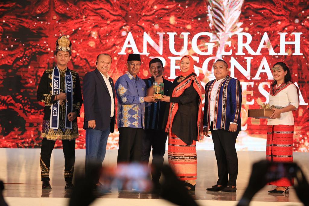 Aceh Kembali Juara Umum API Awards 2022