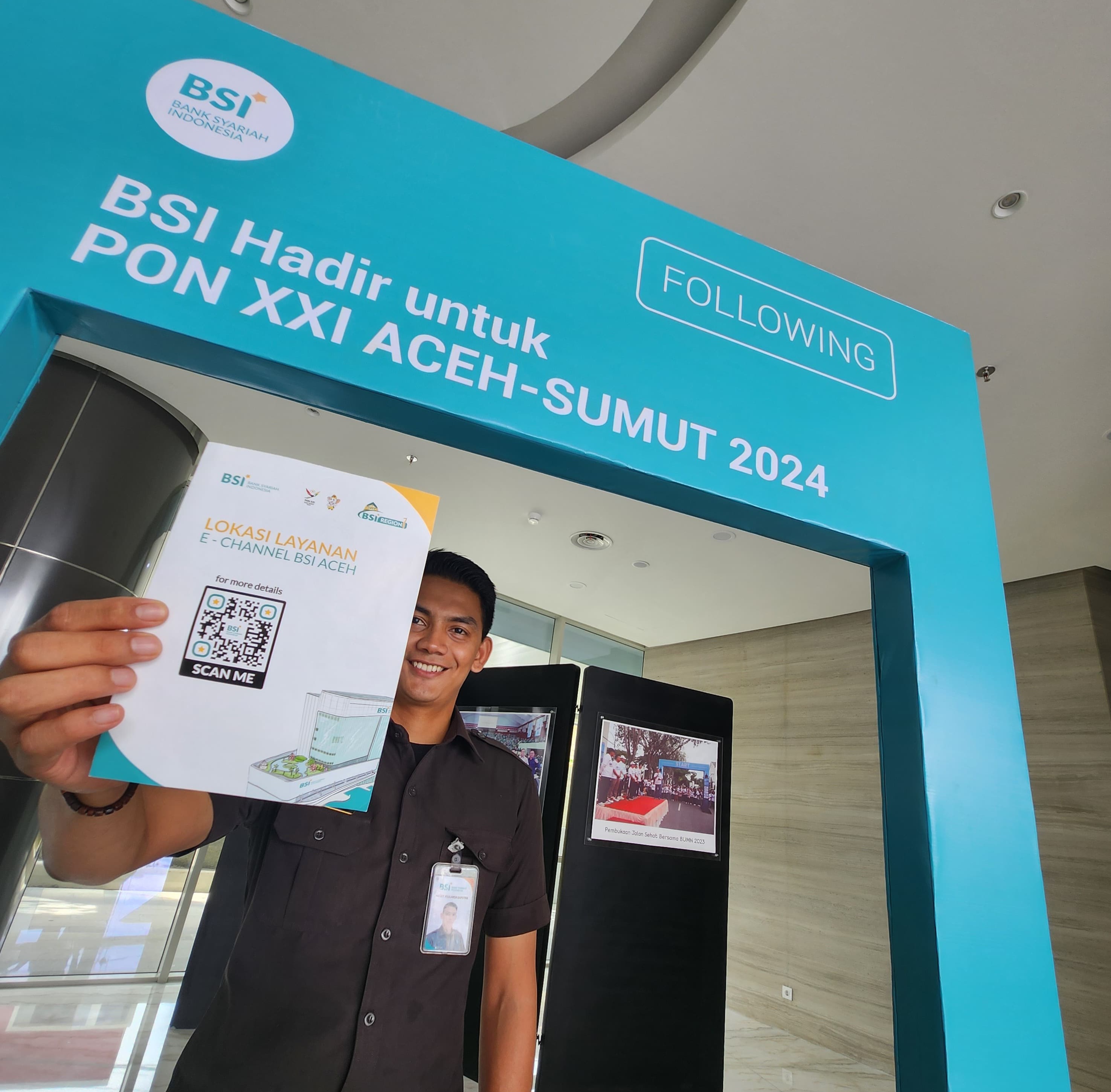 BSI Aceh Luncurkan Flyer Informasi Lokasi Layanan E - Channel Khusus untuk PON