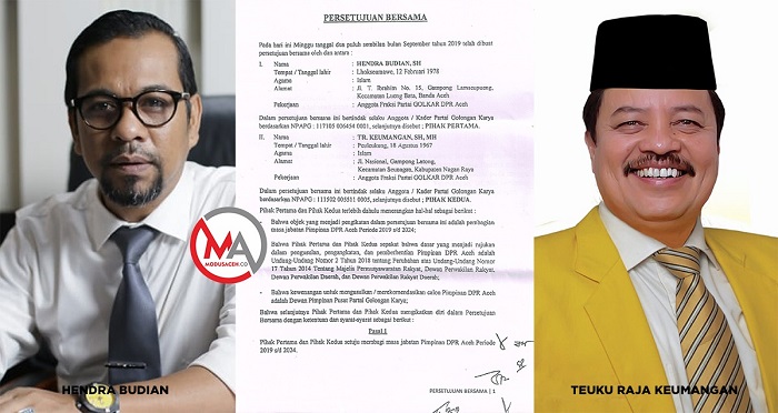 Bawa Surat PAW Hendra Budian, TM Nurlif “Turun Gunung” Temui Ketua DPRA